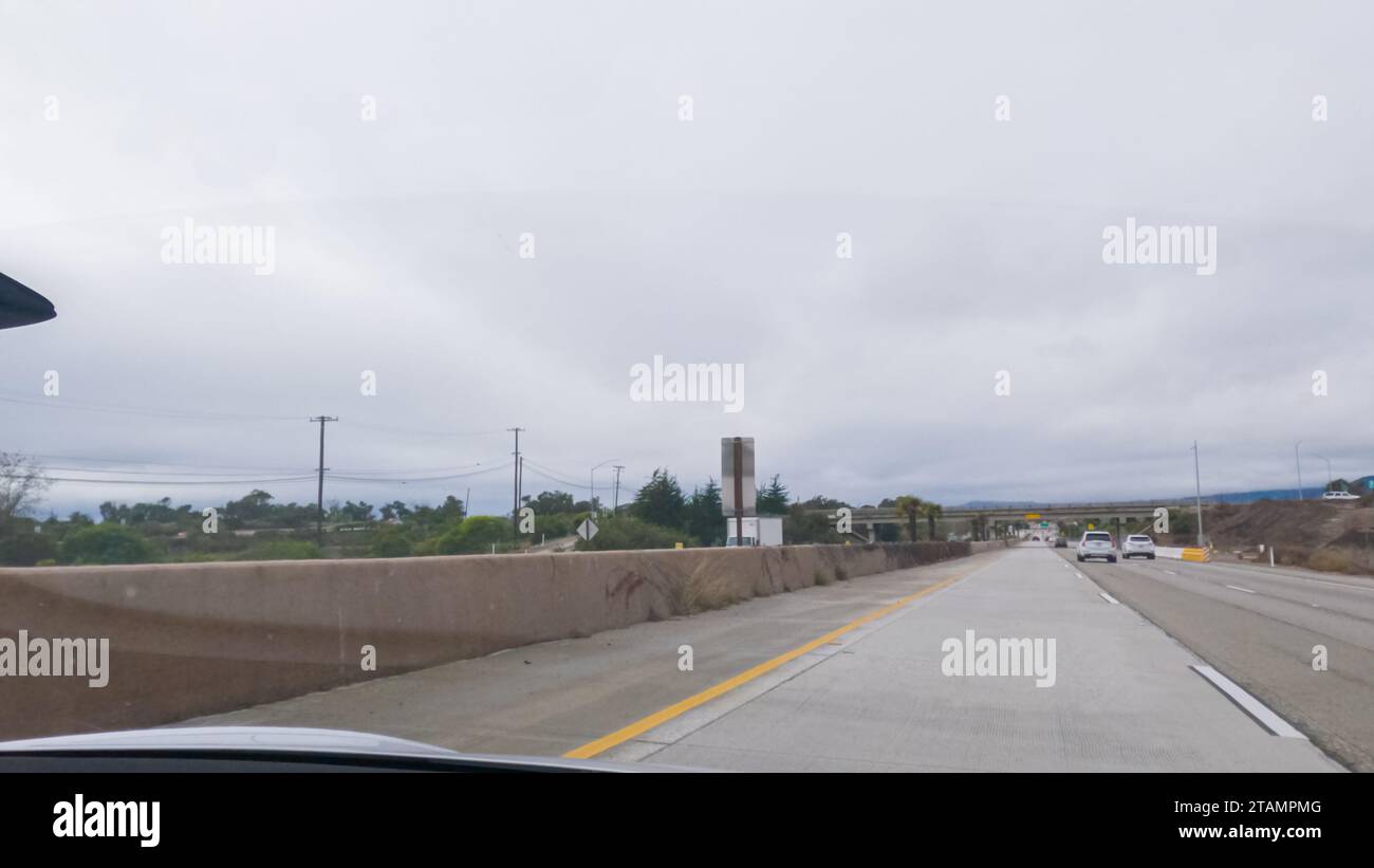 Highway 101 california pov hi-res stock photography and images - Alamy