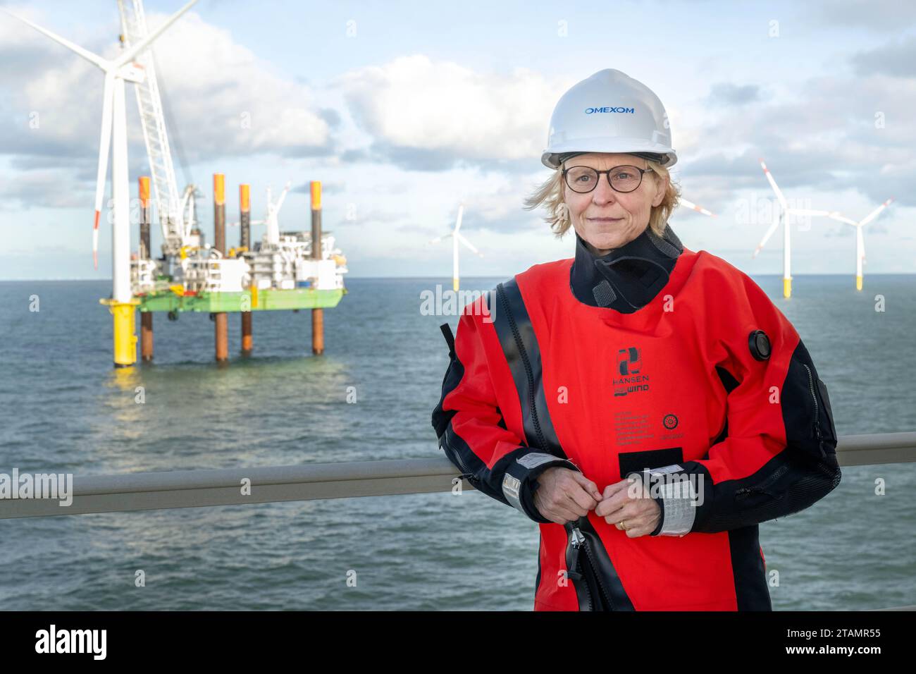 Germany. 16th Nov, 2023. Irina Lucke, Managing Director of Omexom ...