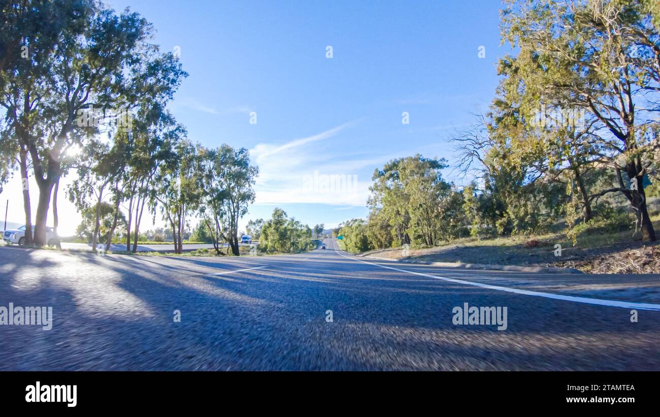 Daytime Journey on HWY 101 Near California Coast Stock Photo - Alamy