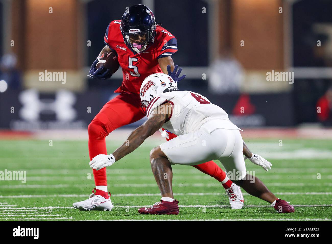Lynchburg, Virginia, USA. 1st Dec, 2023. Liberty Flames wide receiver ...
