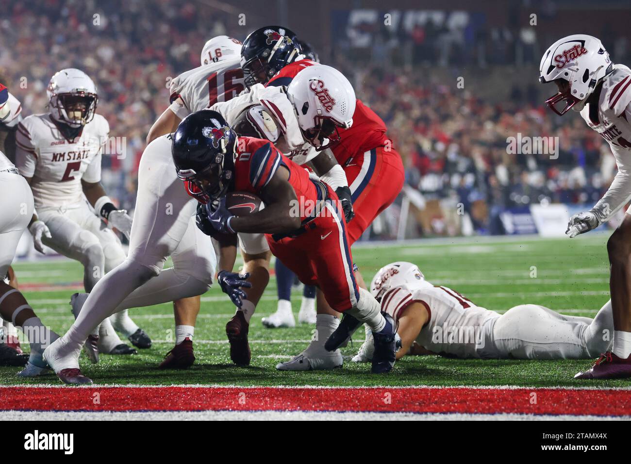 Lynchburg, Virginia, USA. 1st Dec, 2023. Liberty Flames running back ...