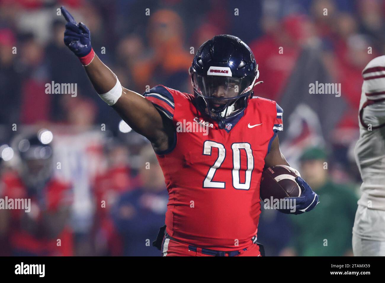 Lynchburg, Virginia, USA. 1st Dec, 2023. Liberty Flames running back ...