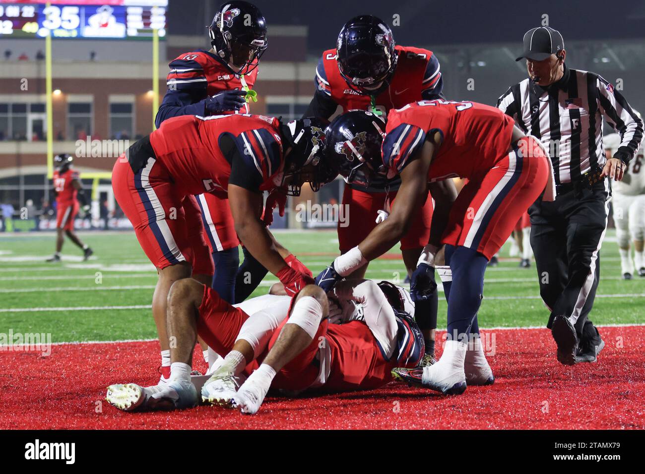 Lynchburg, Virginia, USA. 1st Dec, 2023. Liberty Flames defensive back ...