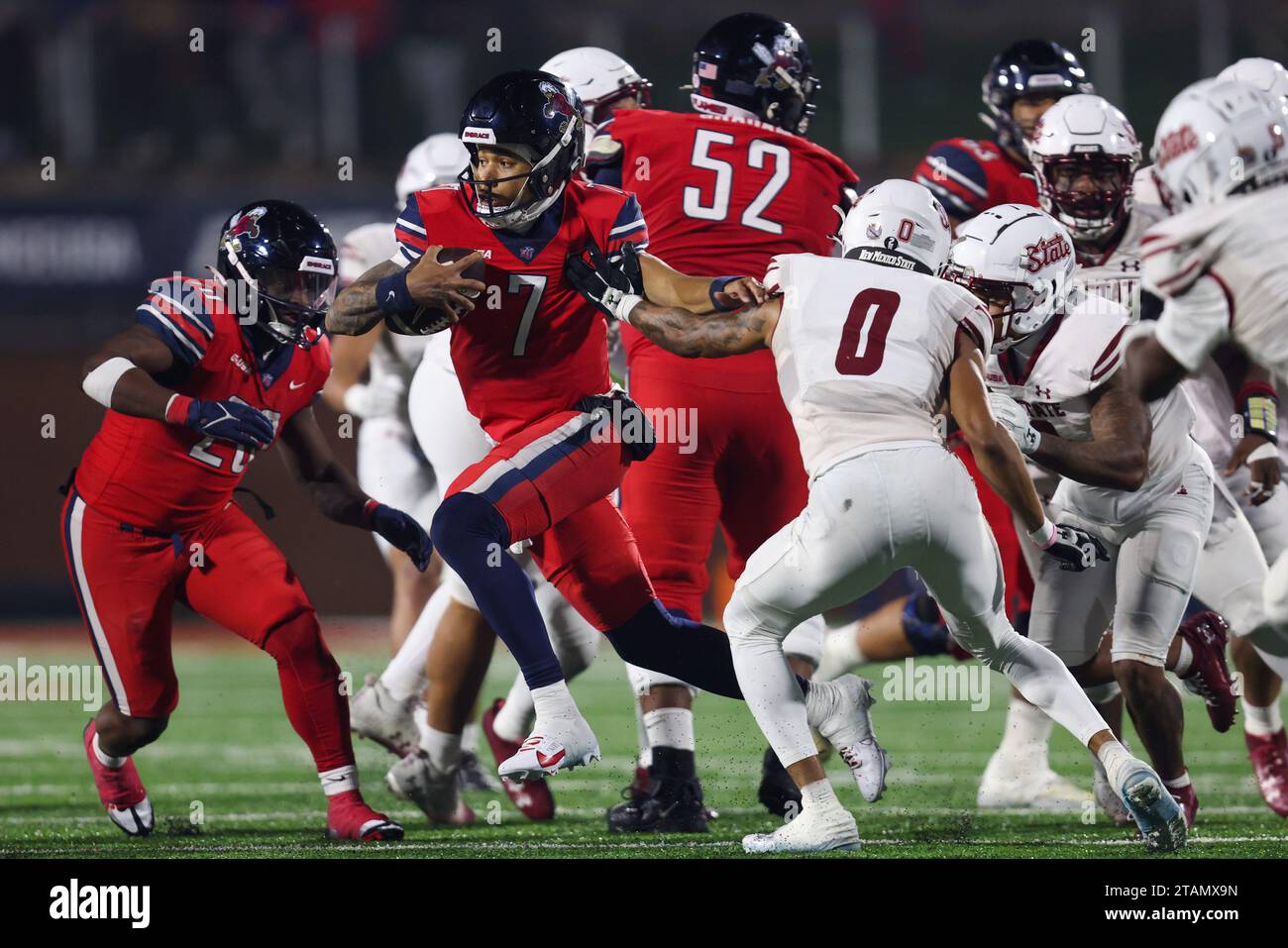 Lynchburg, Virginia, USA. 1st Dec, 2023. Liberty Flames quarterback ...