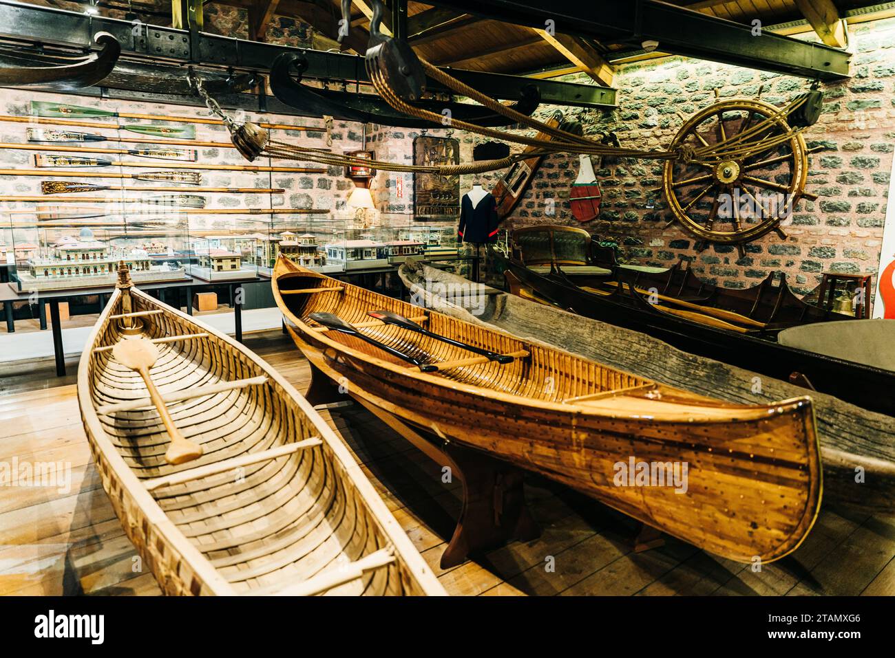Istanbul, Turkey - dec, 12th 2021 The Rahmi M. Koc Museum is a private ...