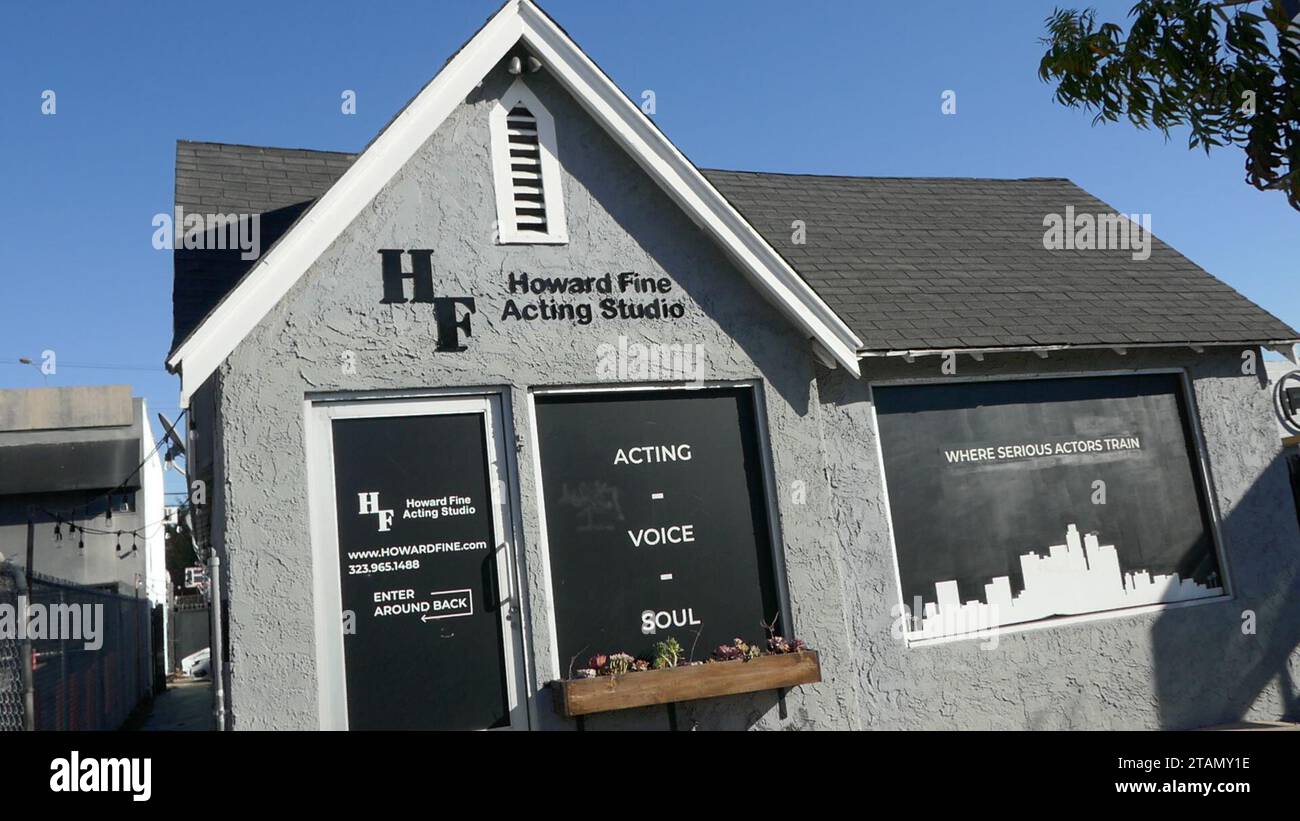 Los Angeles, California, USA 1st December 2023 Howard Fine Acting ...