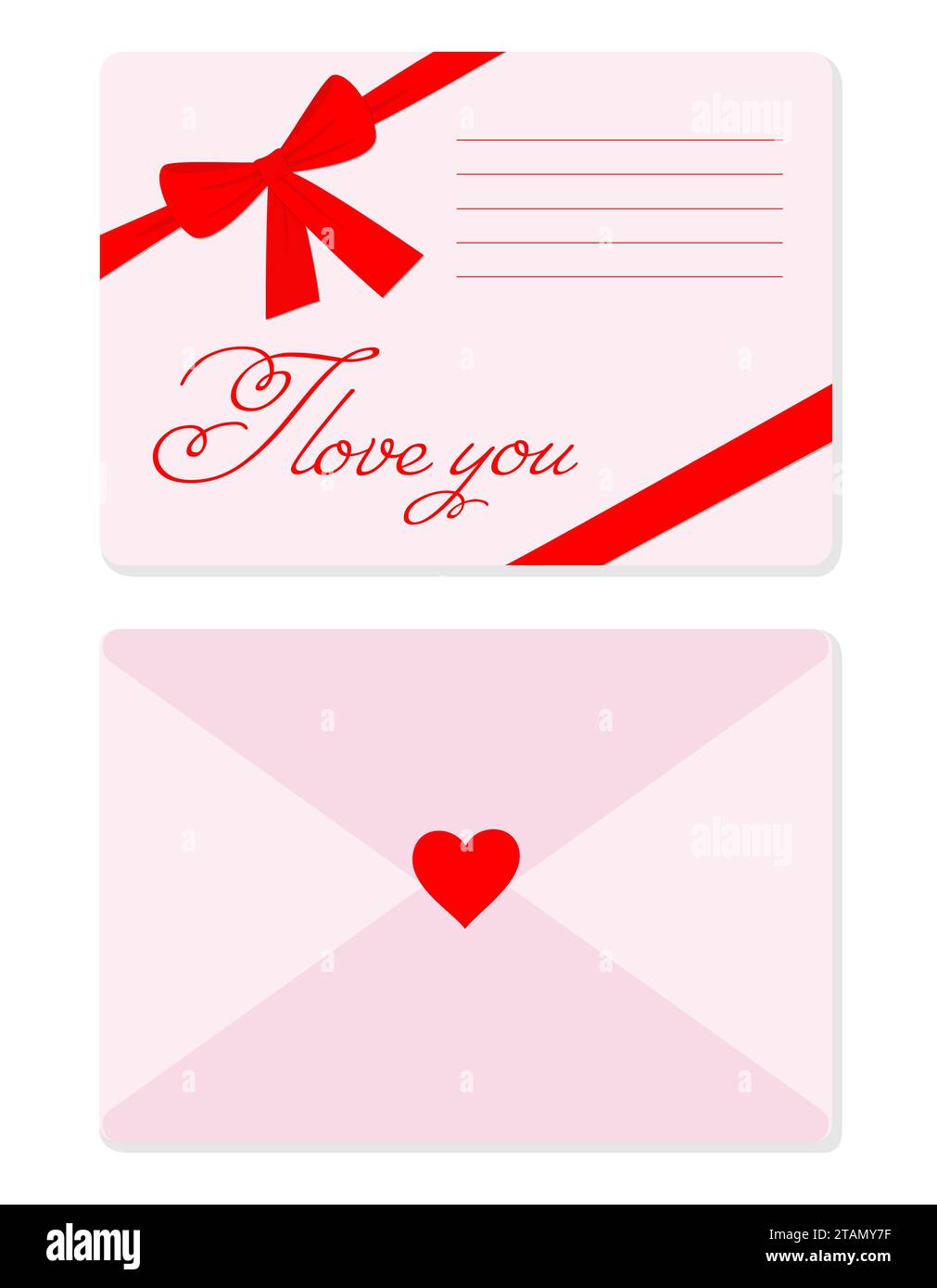 Pink gift white blank Stock Vector Images - Alamy