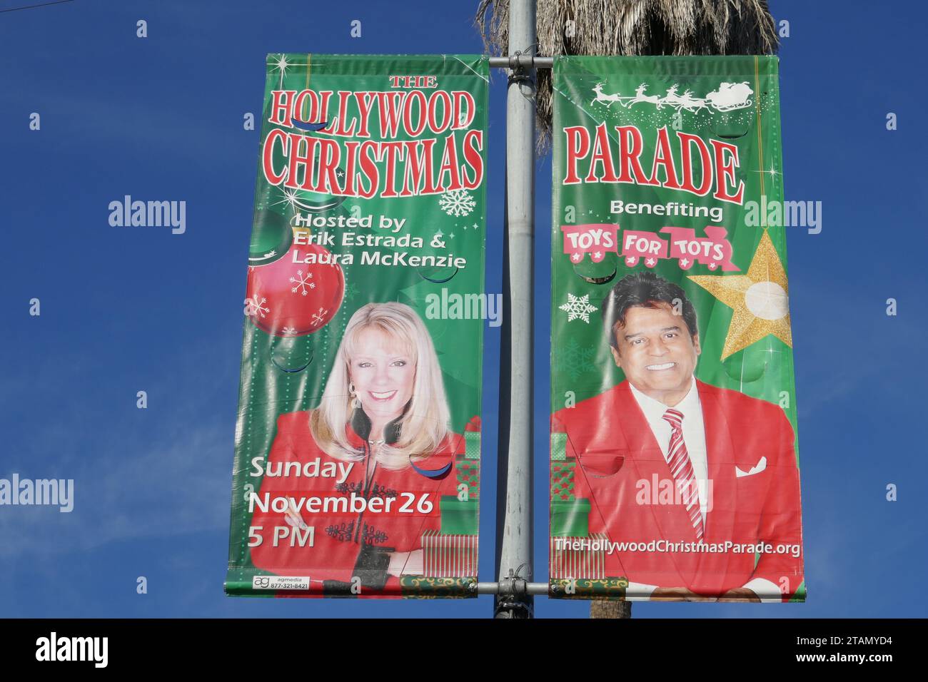 Los Angeles, California, USA 1st December 2023 Hollywood Christmas ...