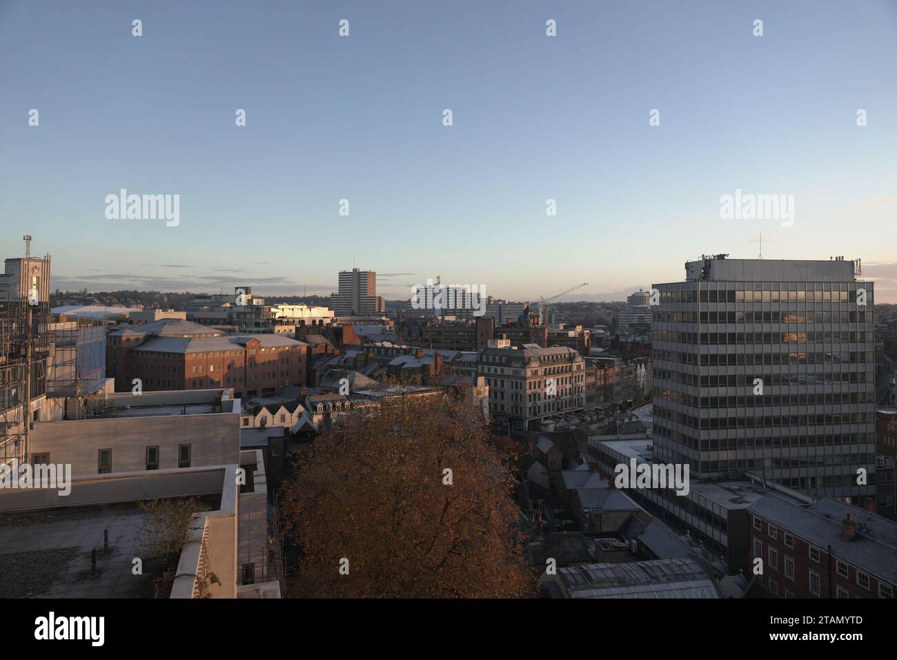 Nottingham skyline hi-res stock photography and images - Alamy