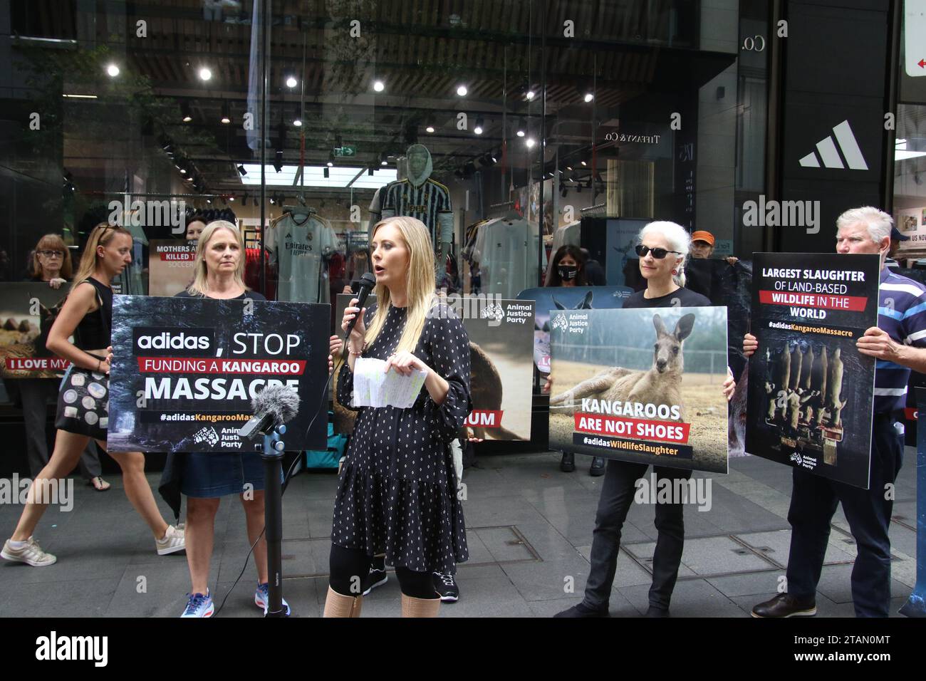 Sydney, Australia. 2nd December 2023. The Animal Justice Party NSW ...