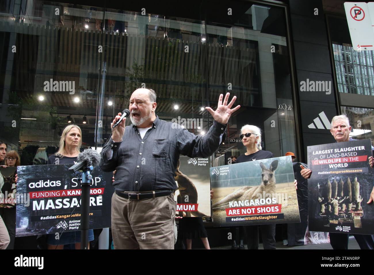 Sydney, Australia. 2nd December 2023. The Animal Justice Party NSW ...