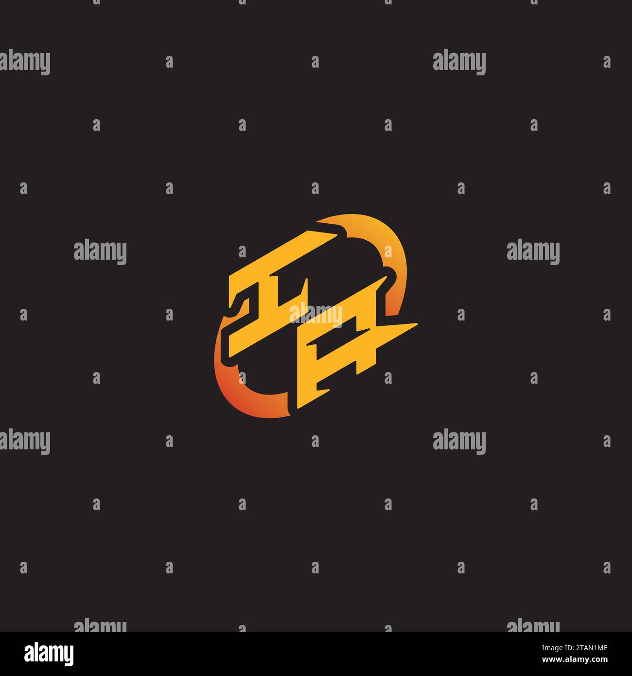 AI combination letter unique initials logo esport for gaming team ...