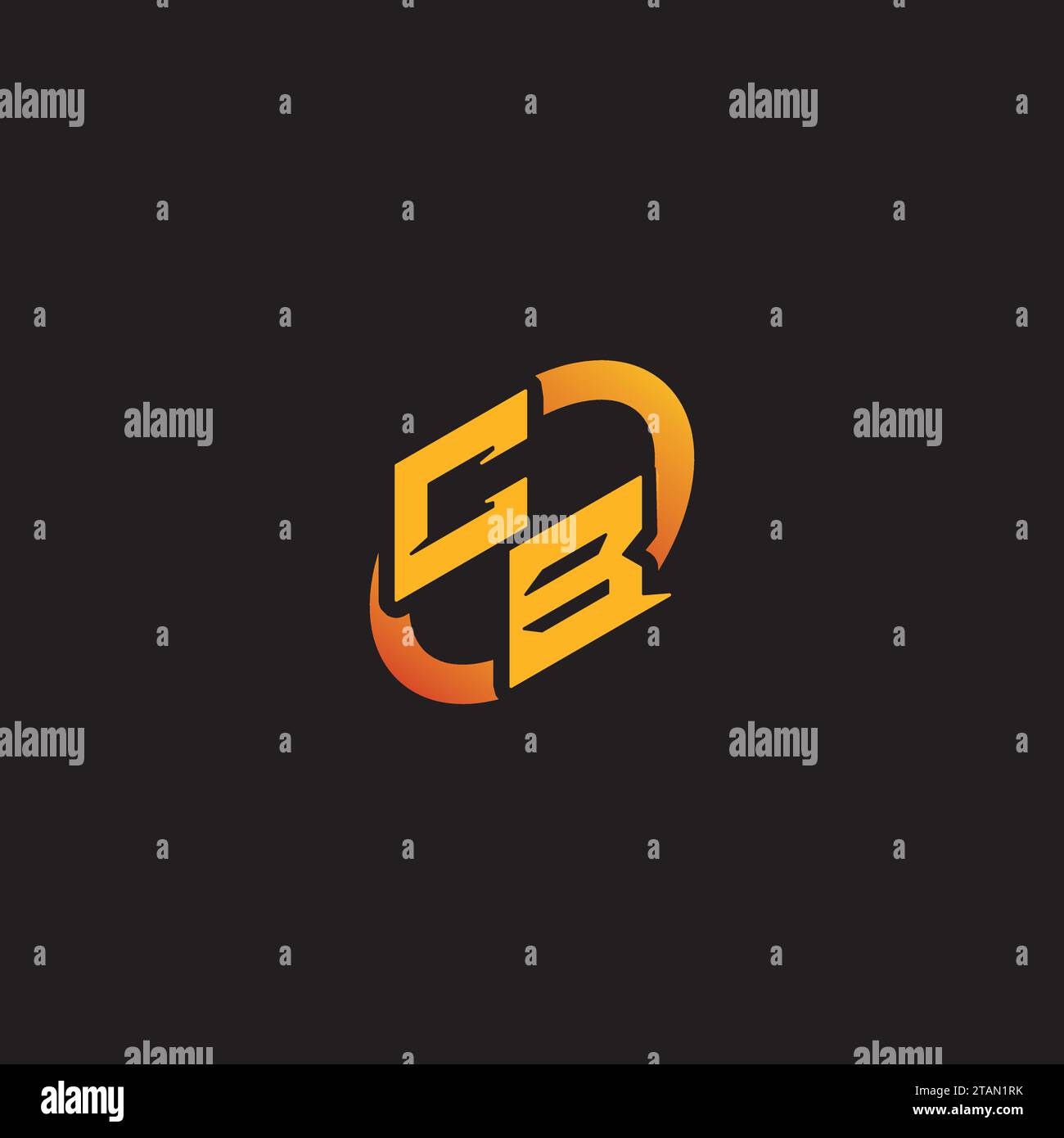 BC combination letter unique initials logo esport for gaming team ...