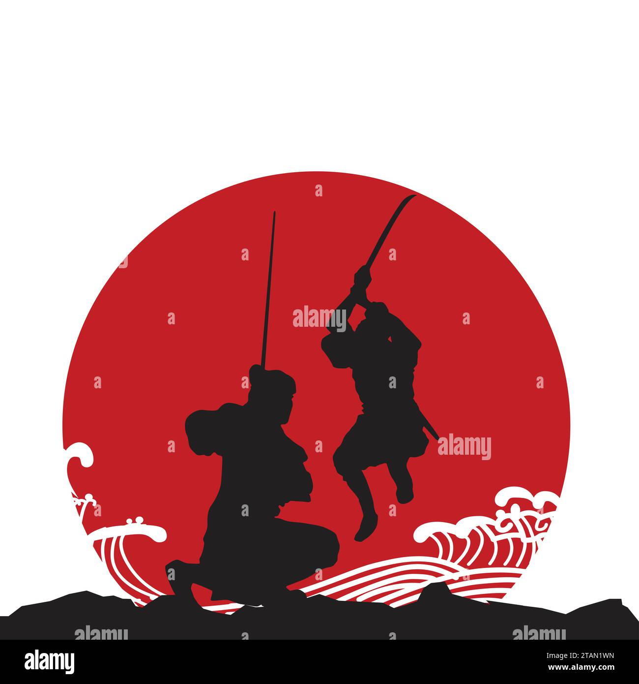 Samurai ghost Stock Vector Images - Alamy