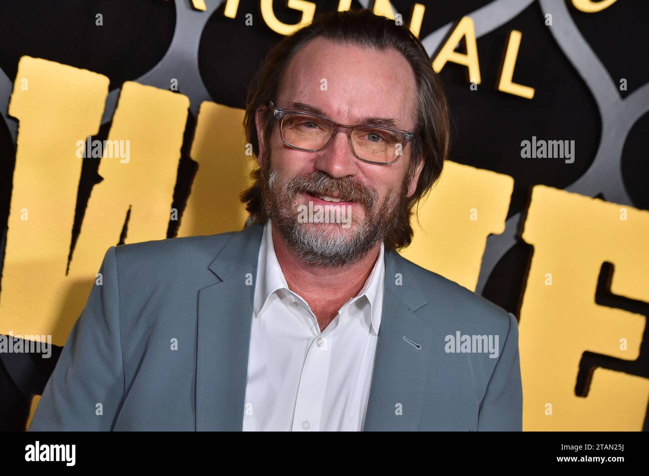 Tom Ryan arrives at the season one premiere of "Lawmen: Bass Reeves ...