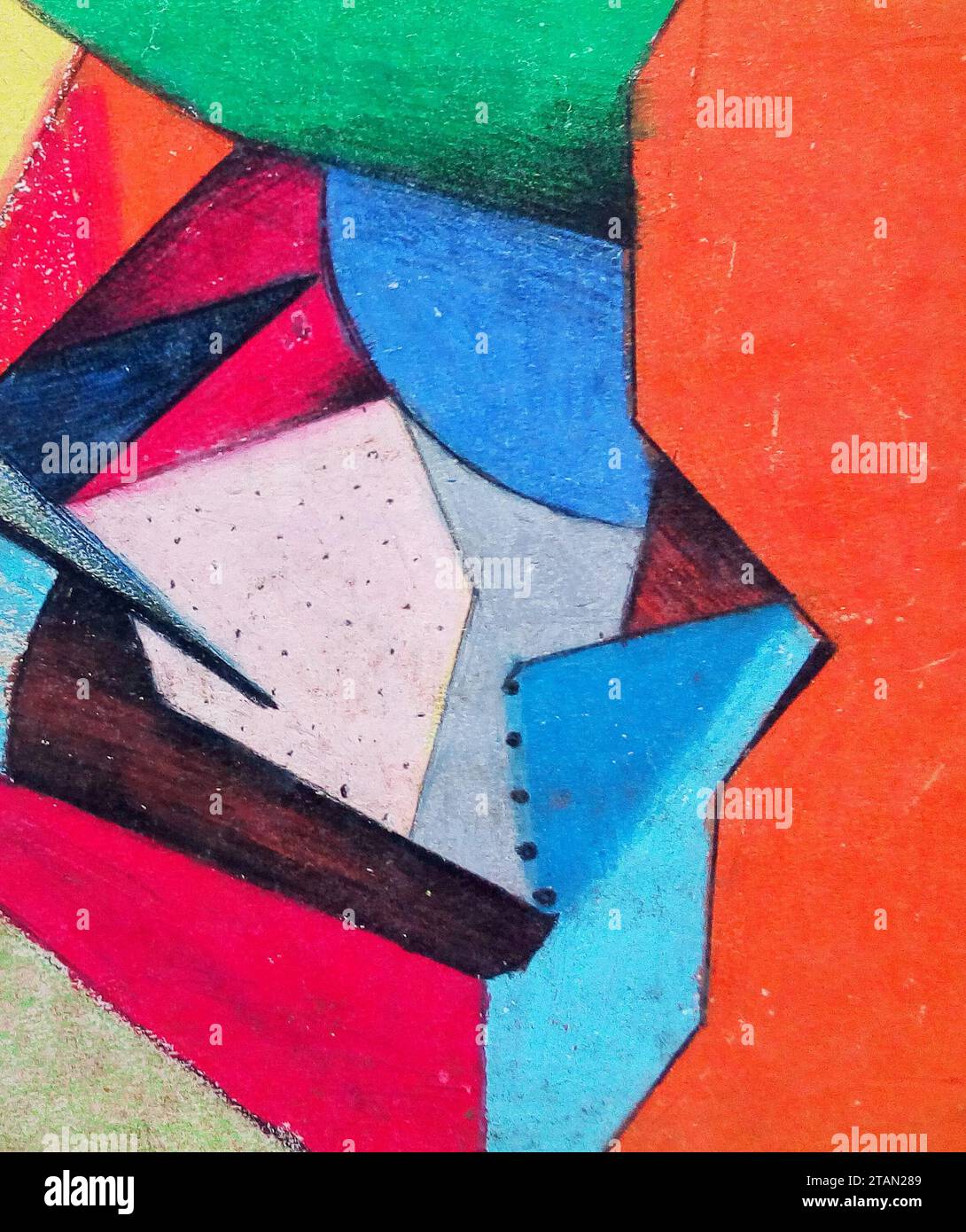 Square circle triangle hi-res stock photography and images - Alamy