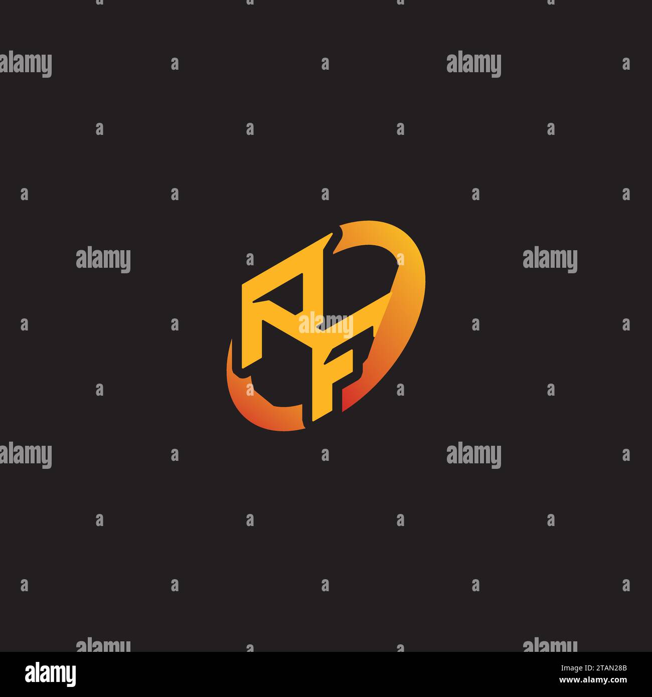 Letter fr logo Stock Vector Images - Alamy
