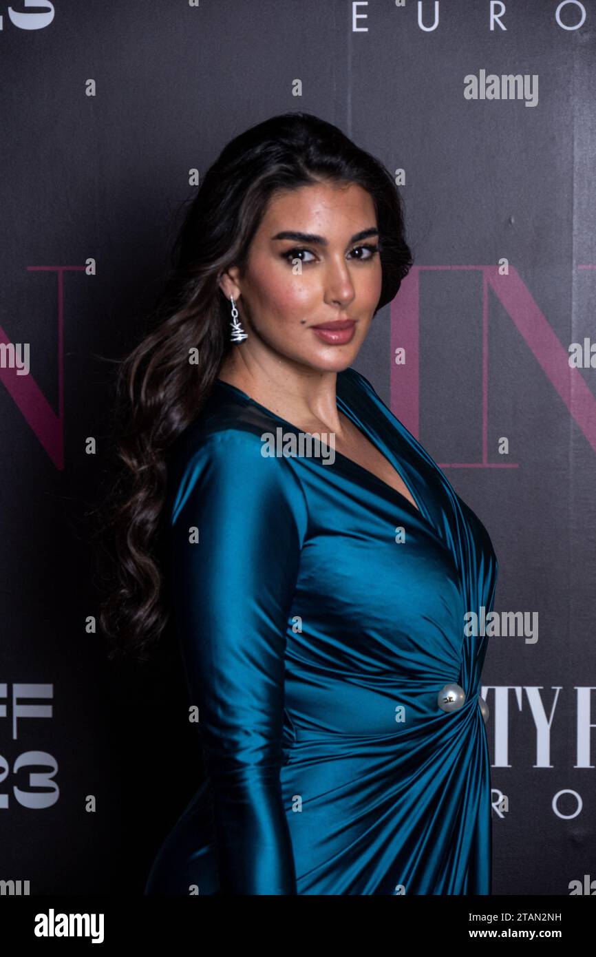 Jeddah, Saudi Arabia. 02nd Dec, 2023. Egyptian actress Yasmine Sabri ...
