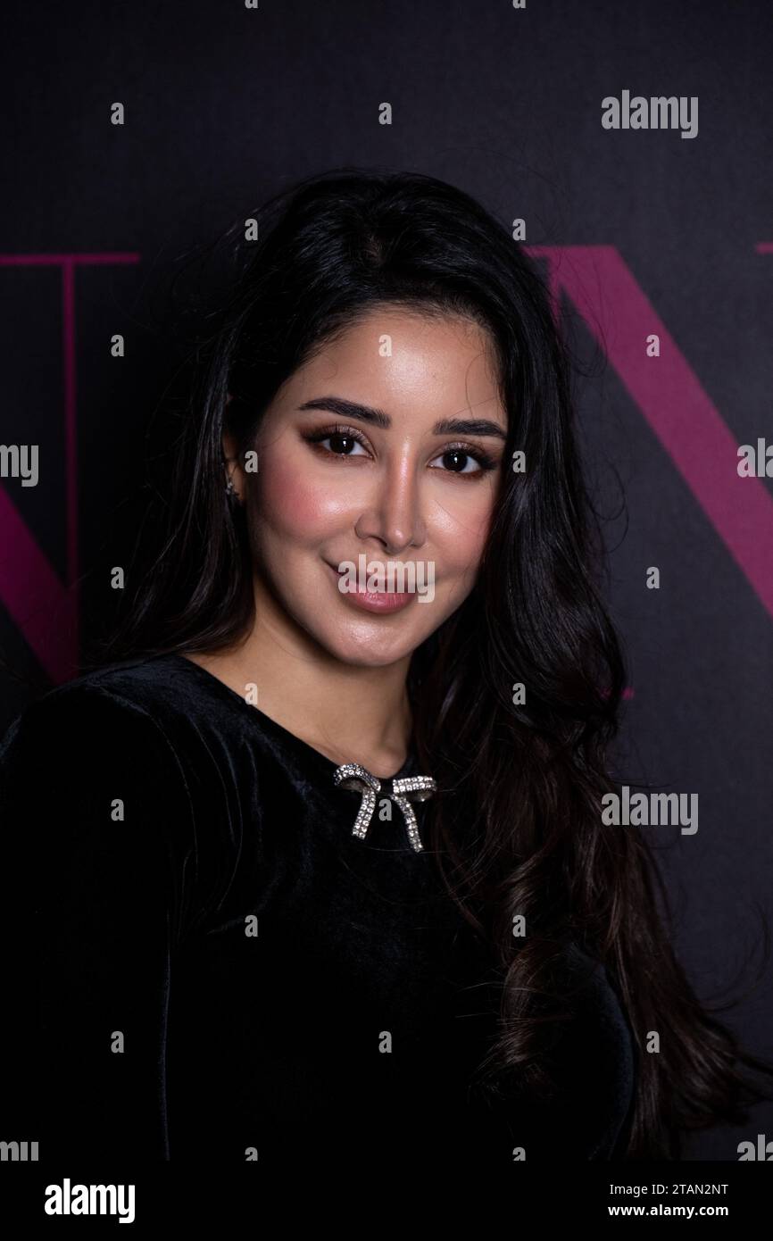 Jeddah, Saudi Arabia. 02nd Dec, 2023. Saudi actress and singer Aseel ...