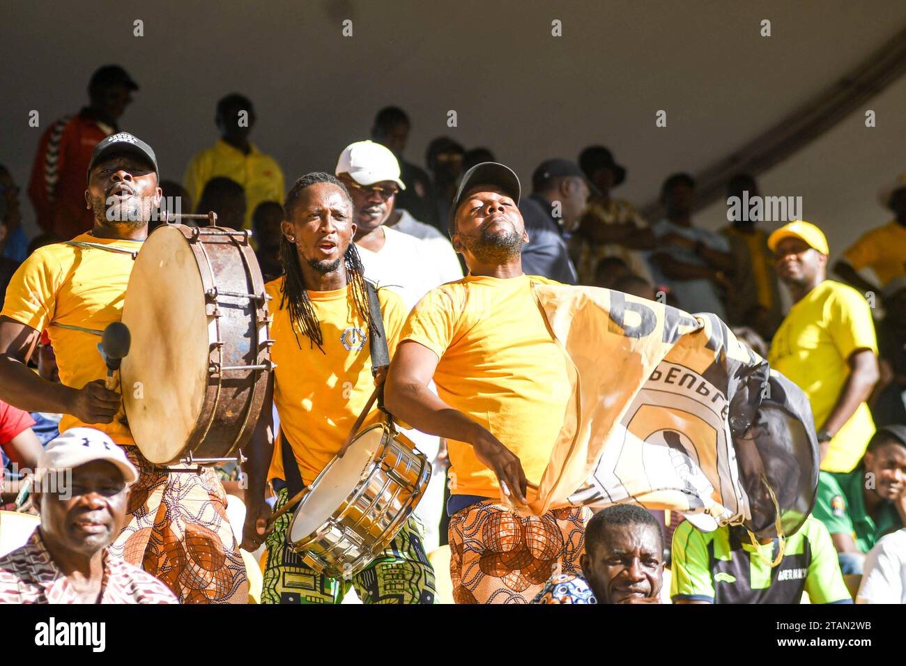 YAOUNDE, CAMEROON - NOVEMBER 5: during the MTN Cameroon Elite One match ...