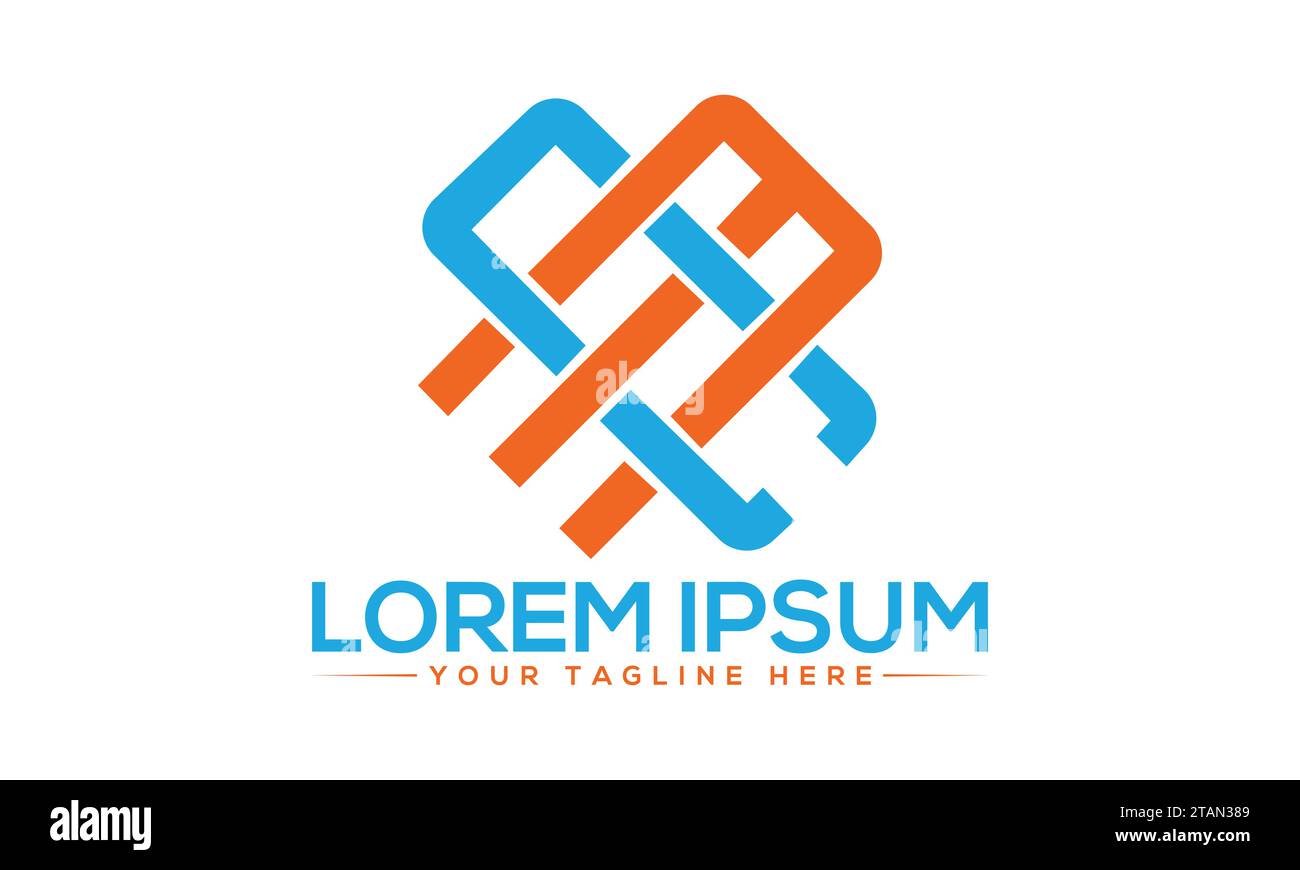 MC Logo Design Unique and Creative Logo Design Stock Vector Image & Art ...