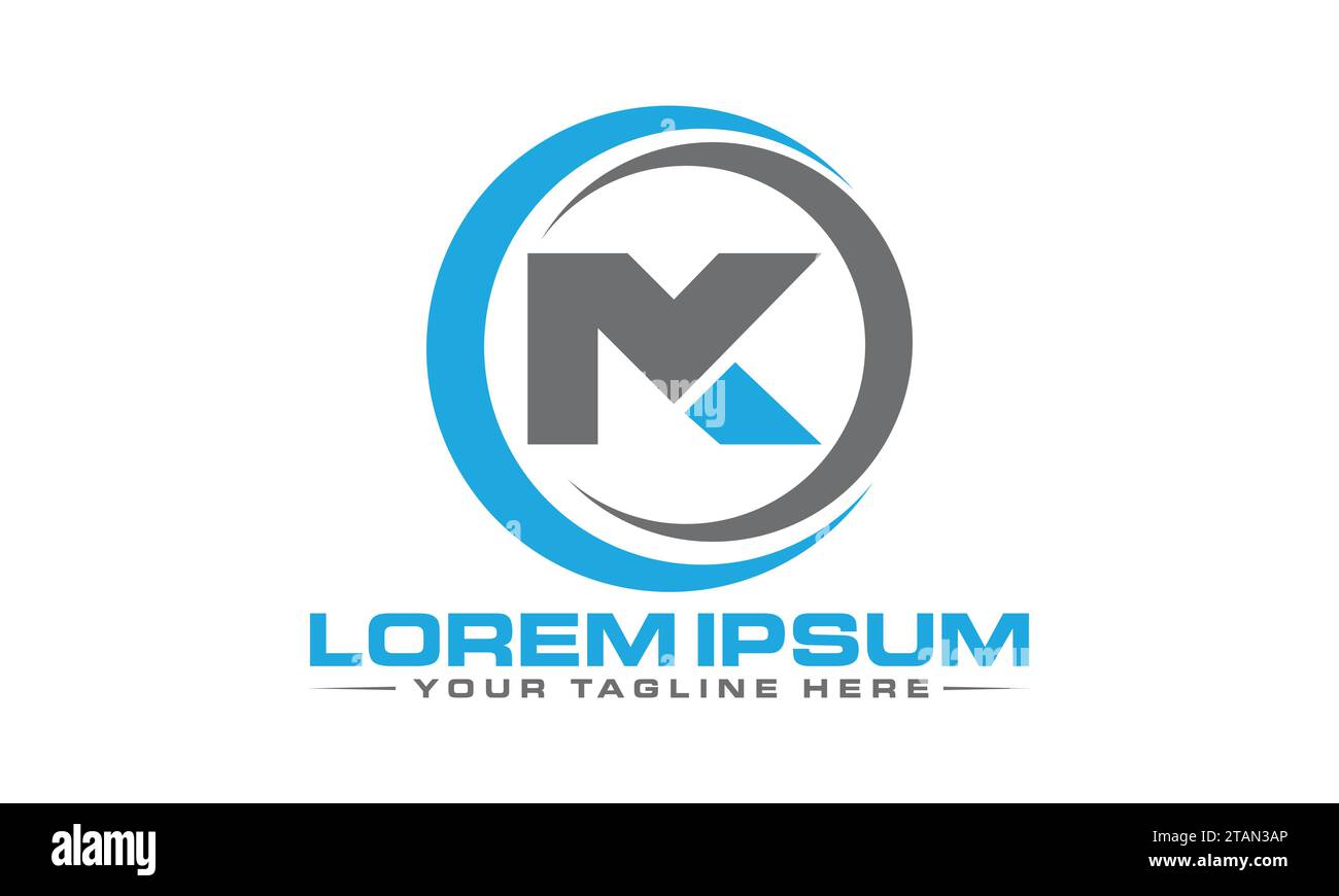 MK Logo Design Unique and Modern Logo Design Stock Vector Image & Art ...