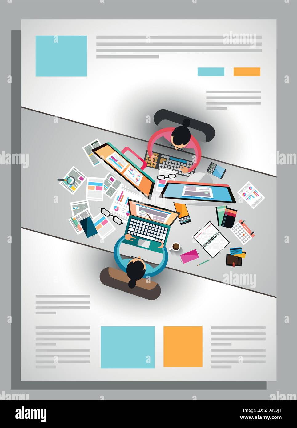 Information flyer Stock Vector Images - Alamy