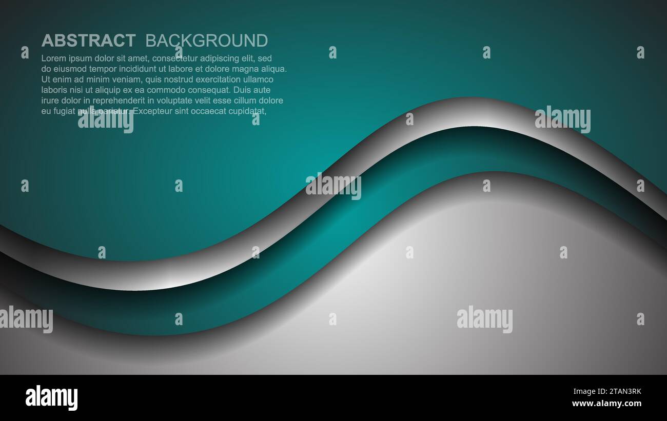 background curve elements with space for text and message design Stock ...
