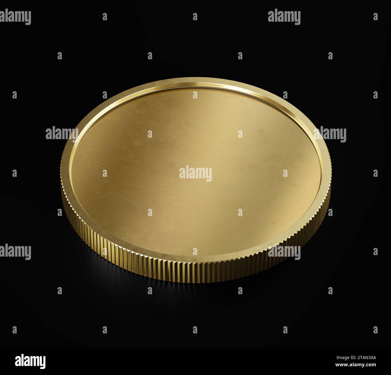 Gold Coin, Mockup Template, Banking Concept, Cryptocurrency, 3d ...