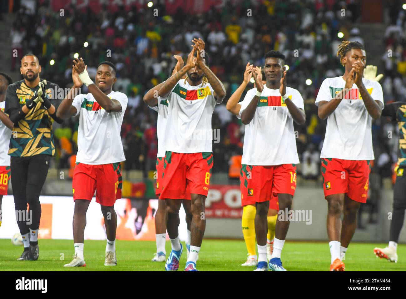 DOUALA, CAMEROON - NOVEMBER 17: Cameroon during the 2026 FIFA World Cup ...