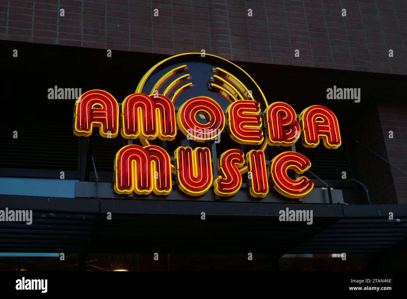 Los Angeles, California, USA 1st December 2023 Amoeba Music Store on ...