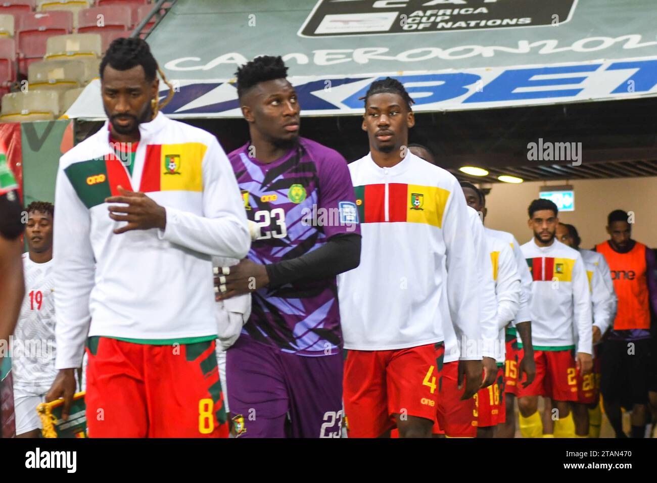 DOUALA, CAMEROON - NOVEMBER 17: Cameroon during the 2026 FIFA World Cup ...
