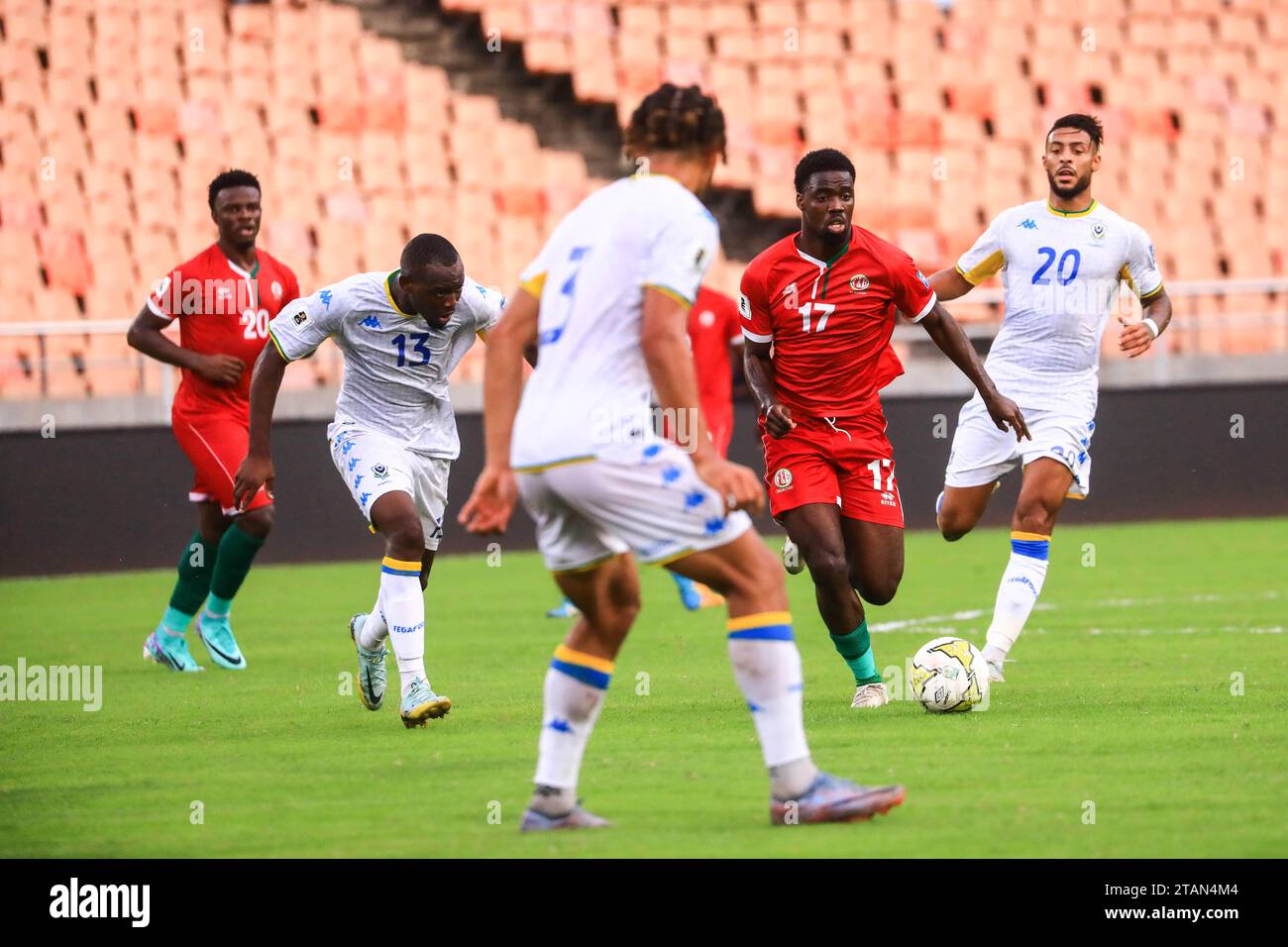 DAR ES SALAAM, TANZANIA - - NOVEMBER 19: Omar Mussa of Burundi during ...