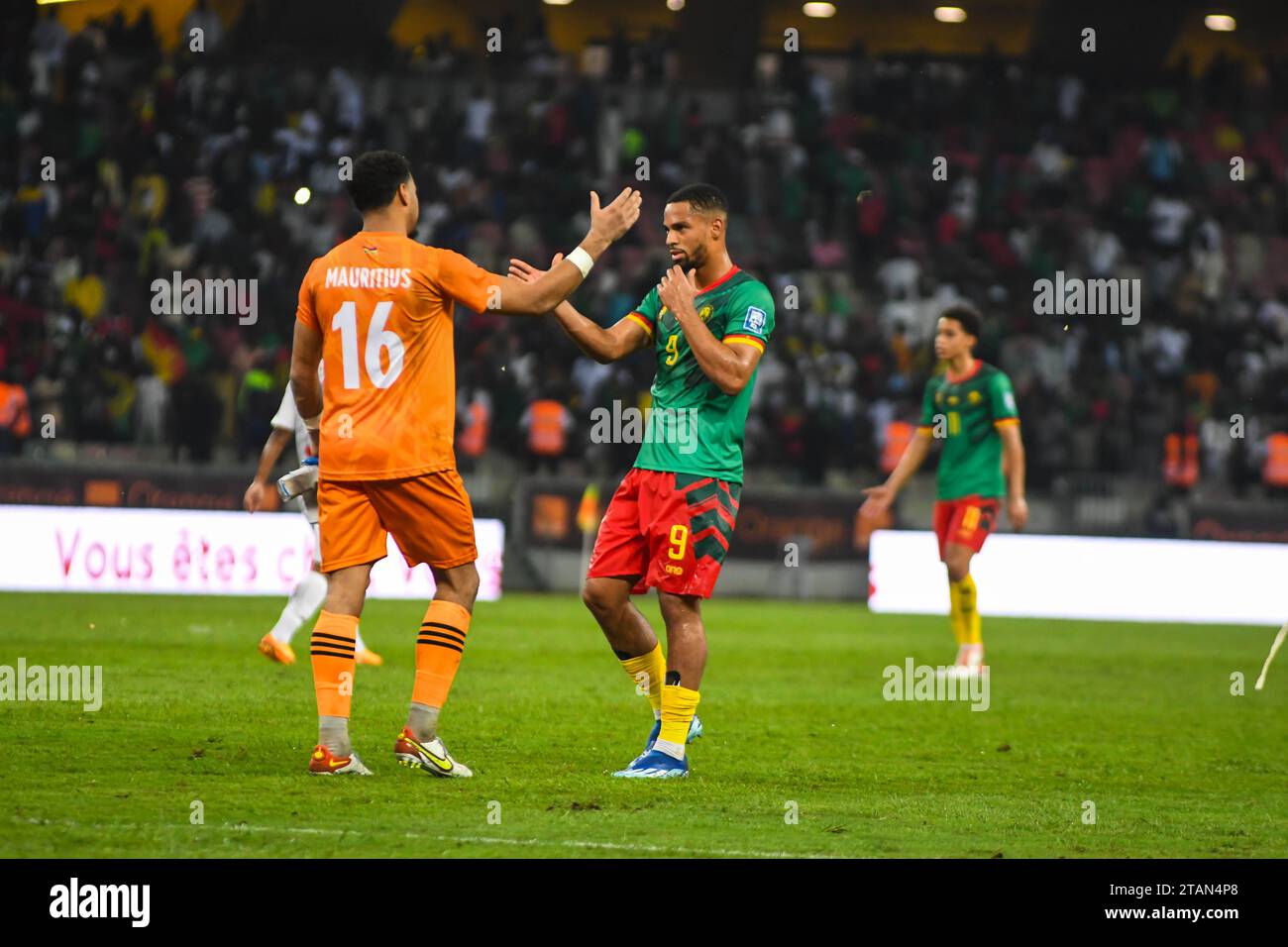 DOUALA, CAMEROON - NOVEMBER 17: Frank Magri of Cameroon during the 2026 ...