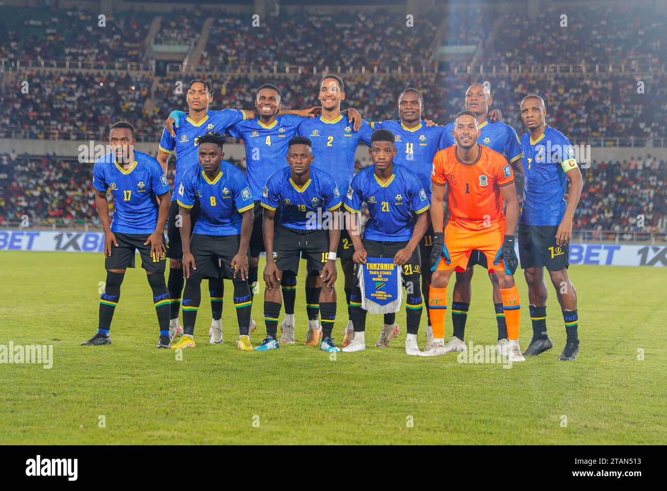 DAR ES SALAAM, TANZANIA - NOVEMBER 21: Tanzania during the 2026 FIFA ...
