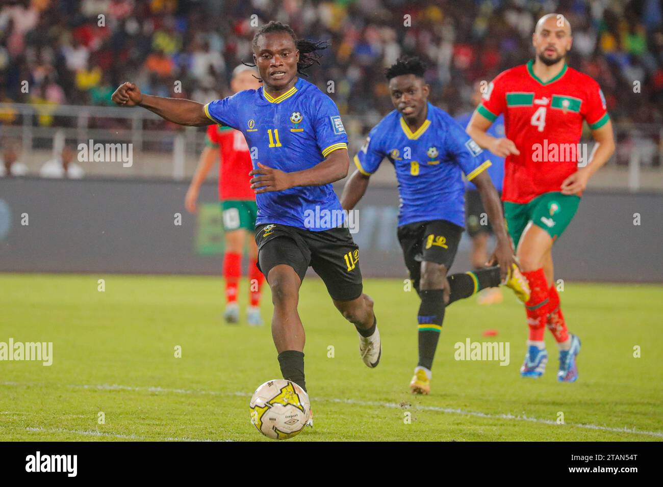 DAR ES SALAAM, TANZANIA - NOVEMBER 21: Kibu Denis of Tanzania and ...