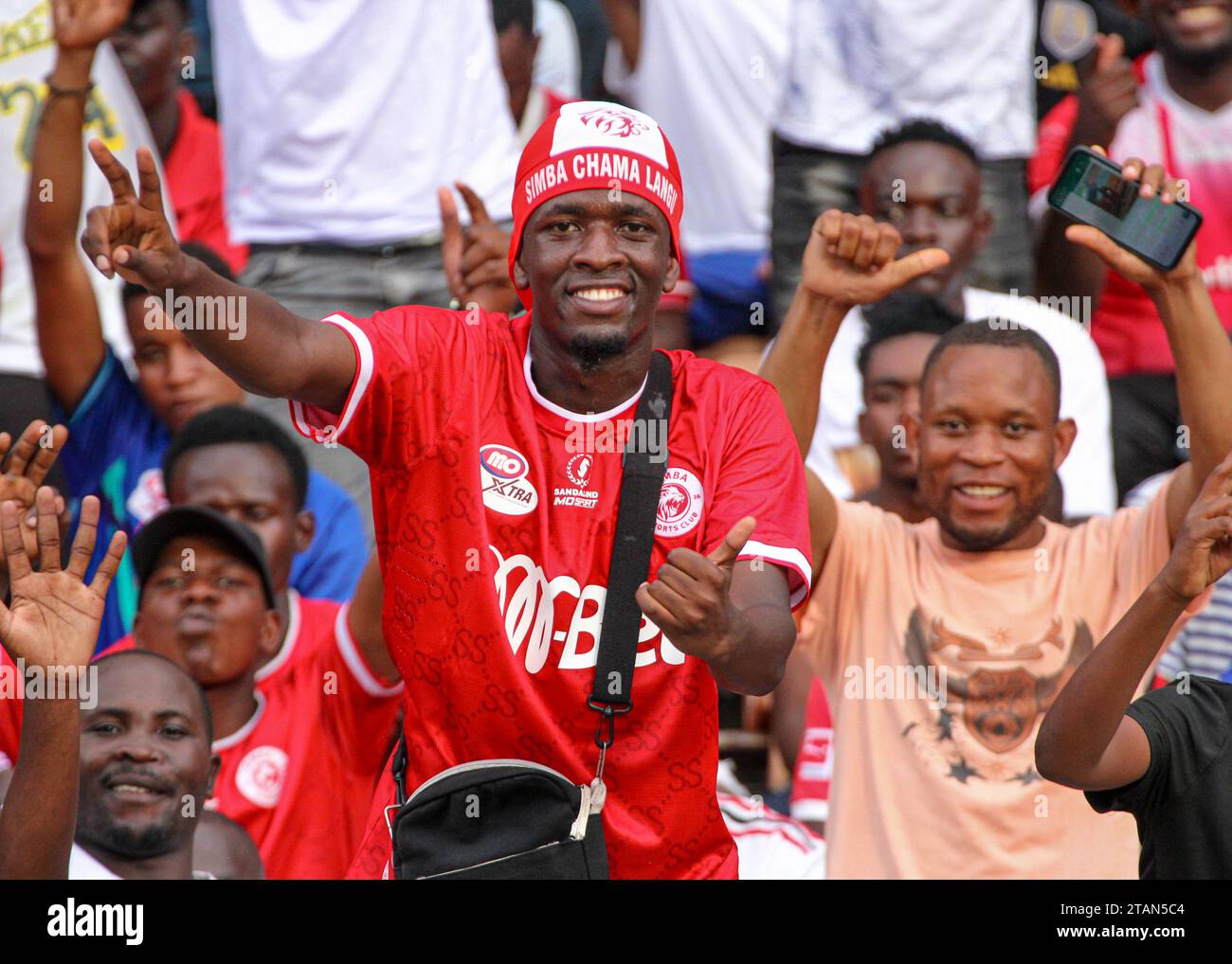 DAR ES SALAAM, TANZANIA - NOVEMBER 25: FAns during the Total Energies ...