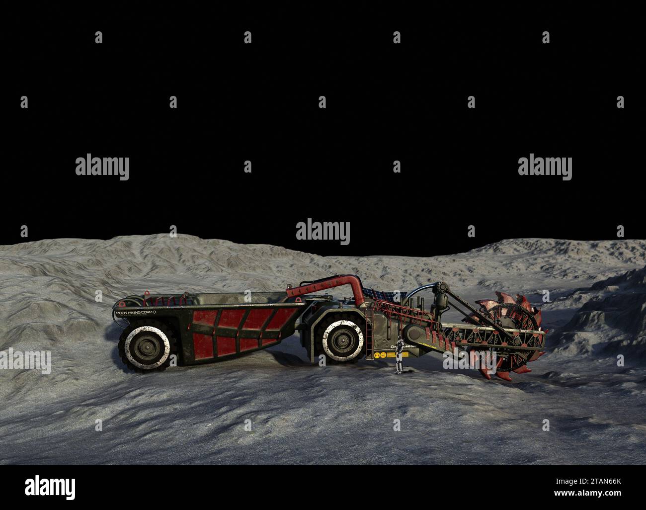 Moon mining hi-res stock photography and images - Alamy