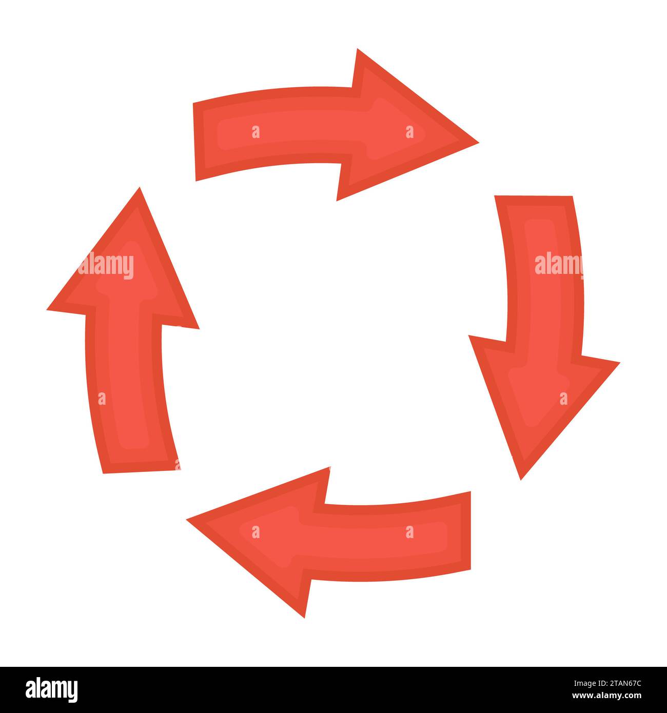 Arrows, conceptual illustration Stock Photo - Alamy