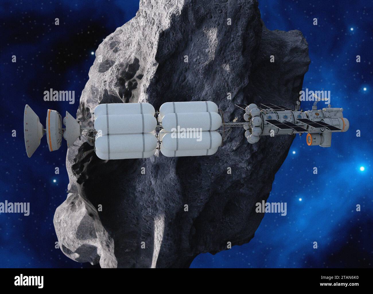 Space docking hi-res stock photography and images - Alamy