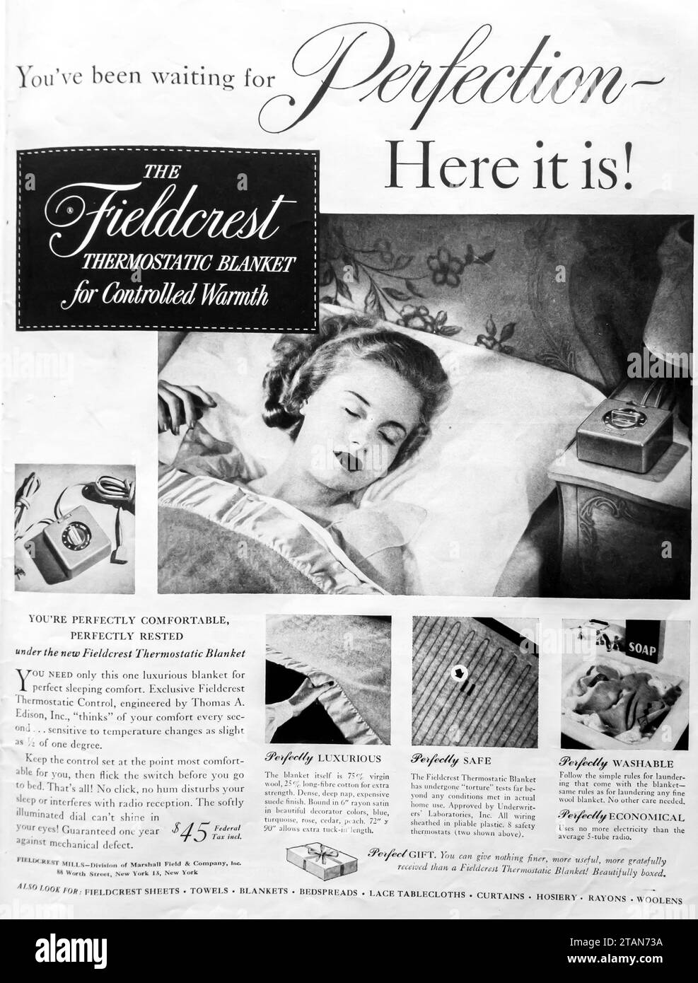 Blankets blanket Black and White Stock Photos & Images - Alamy