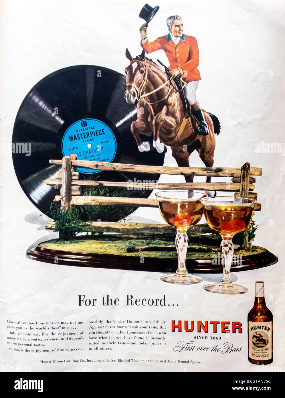 Kentucky whiskey illustration hi-res stock photography and images - Alamy