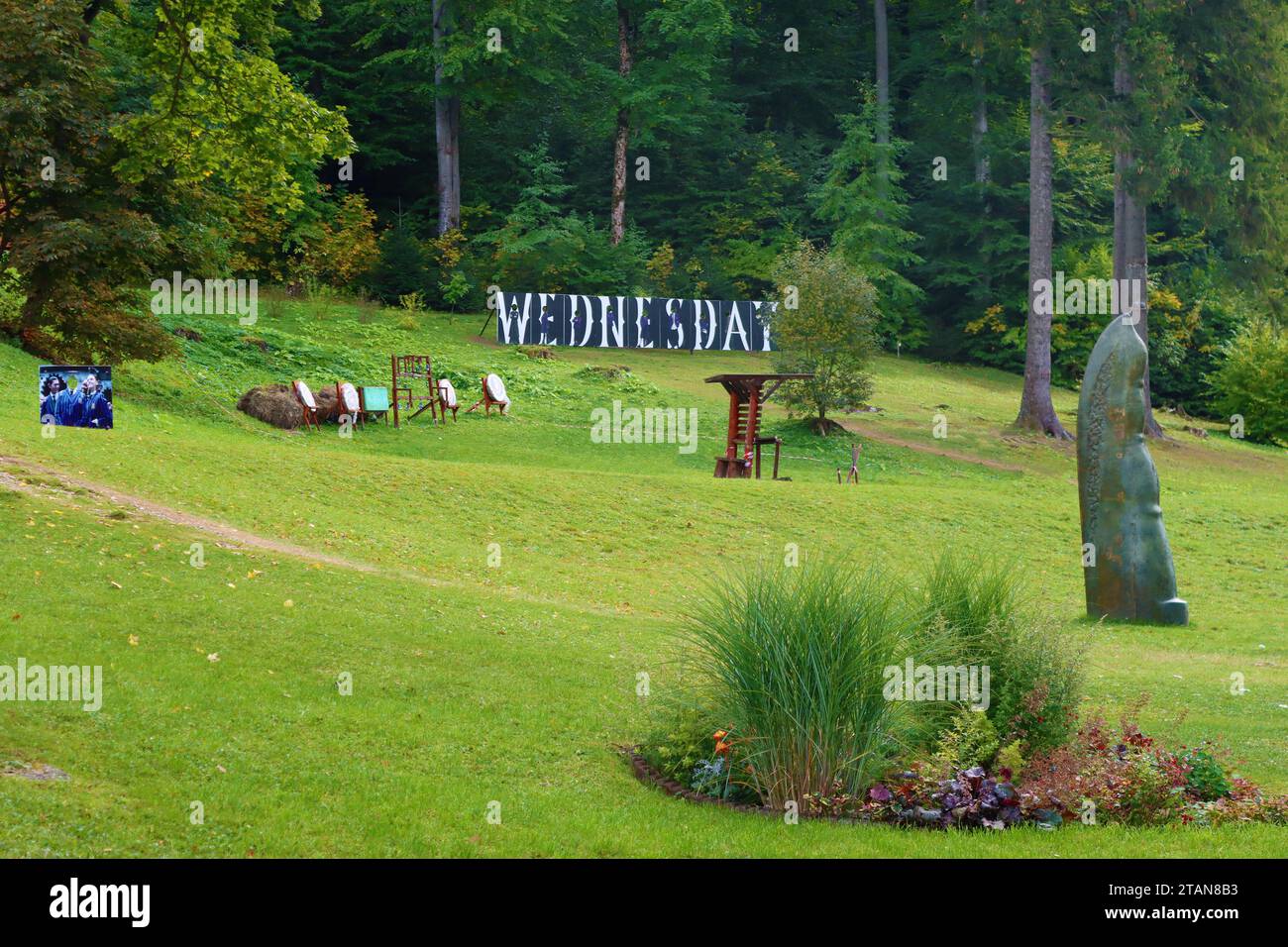 Wednesday addams family hi-res stock photography and images - Alamy