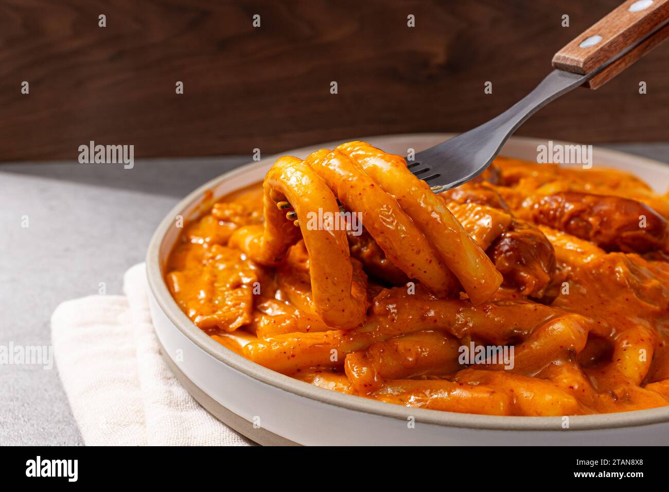 Noodle tteokbokki hi-res stock photography and images - Alamy