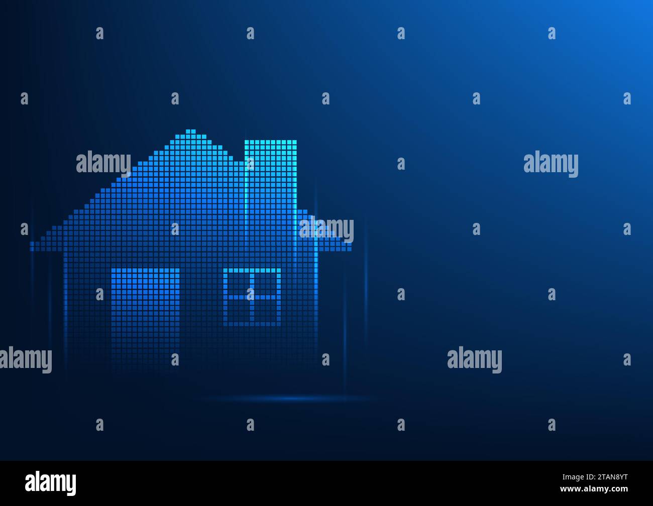 Smart connected home Stock Vector Images - Alamy