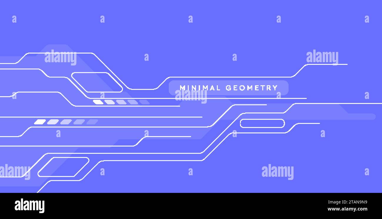 Violet white minimal abstract futuristic tech background with circuit ...