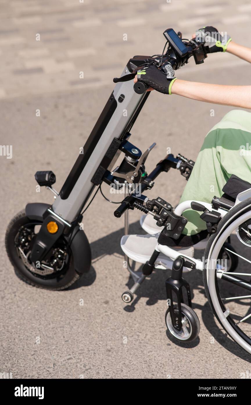 Electric wheelchair controls hi-res stock photography and images - Alamy