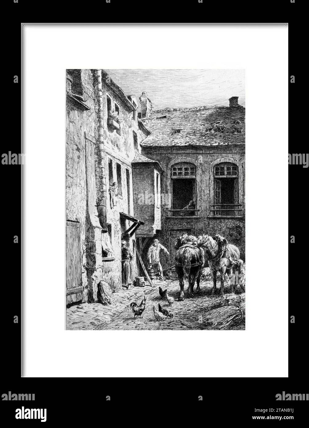 Poor housing paris hi-res stock photography and images - Alamy