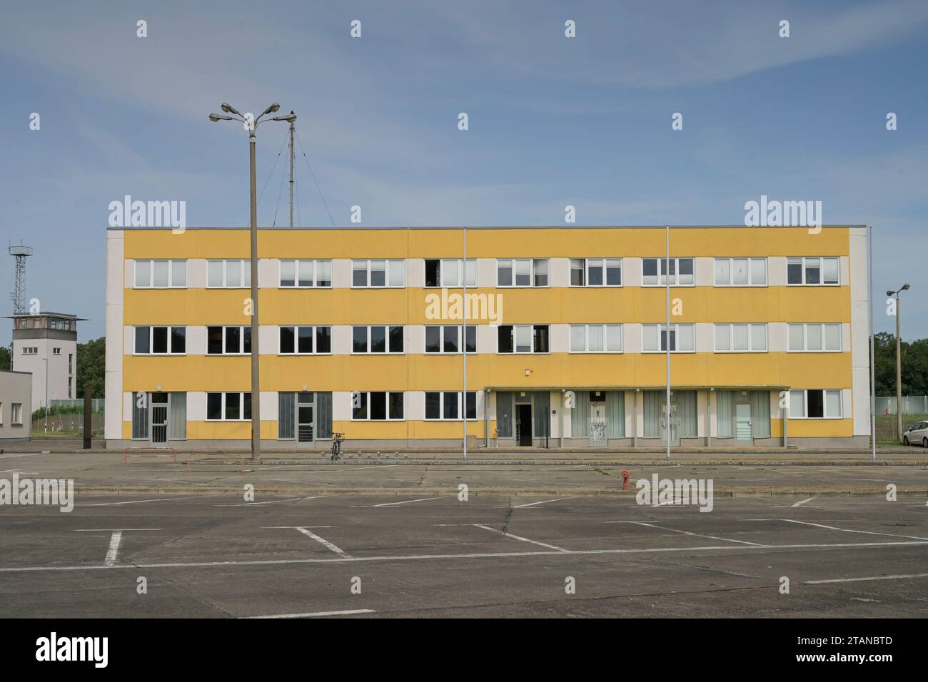 Stabsgebäude, Gedenkstätte Deutsche Teilung, Marienborn, Sachsen-Anhalt ...