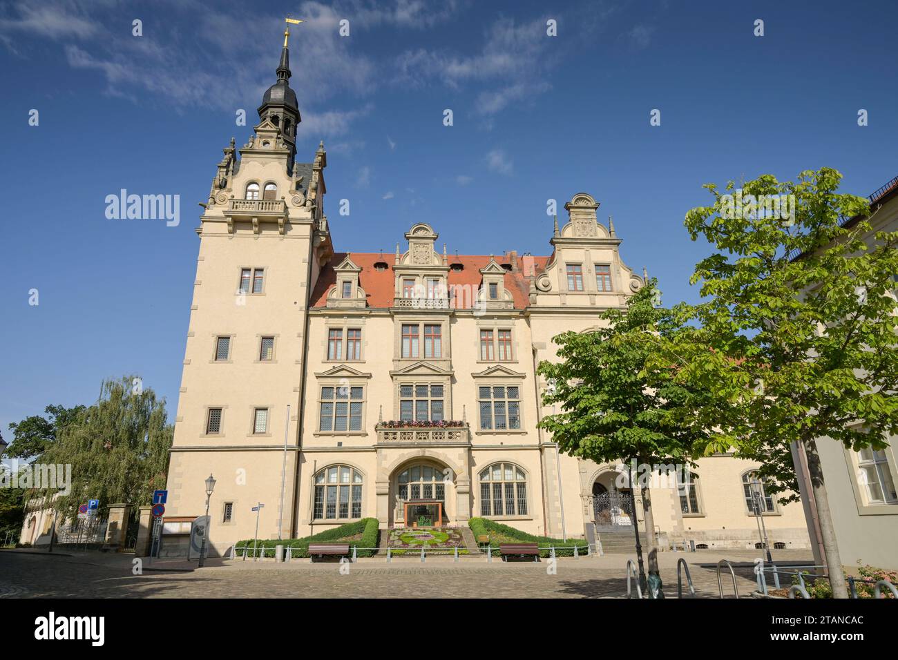 Rathaus, Schloßstraße, Bernburg, Salzlandkreis, Sachsen-Anhalt ...